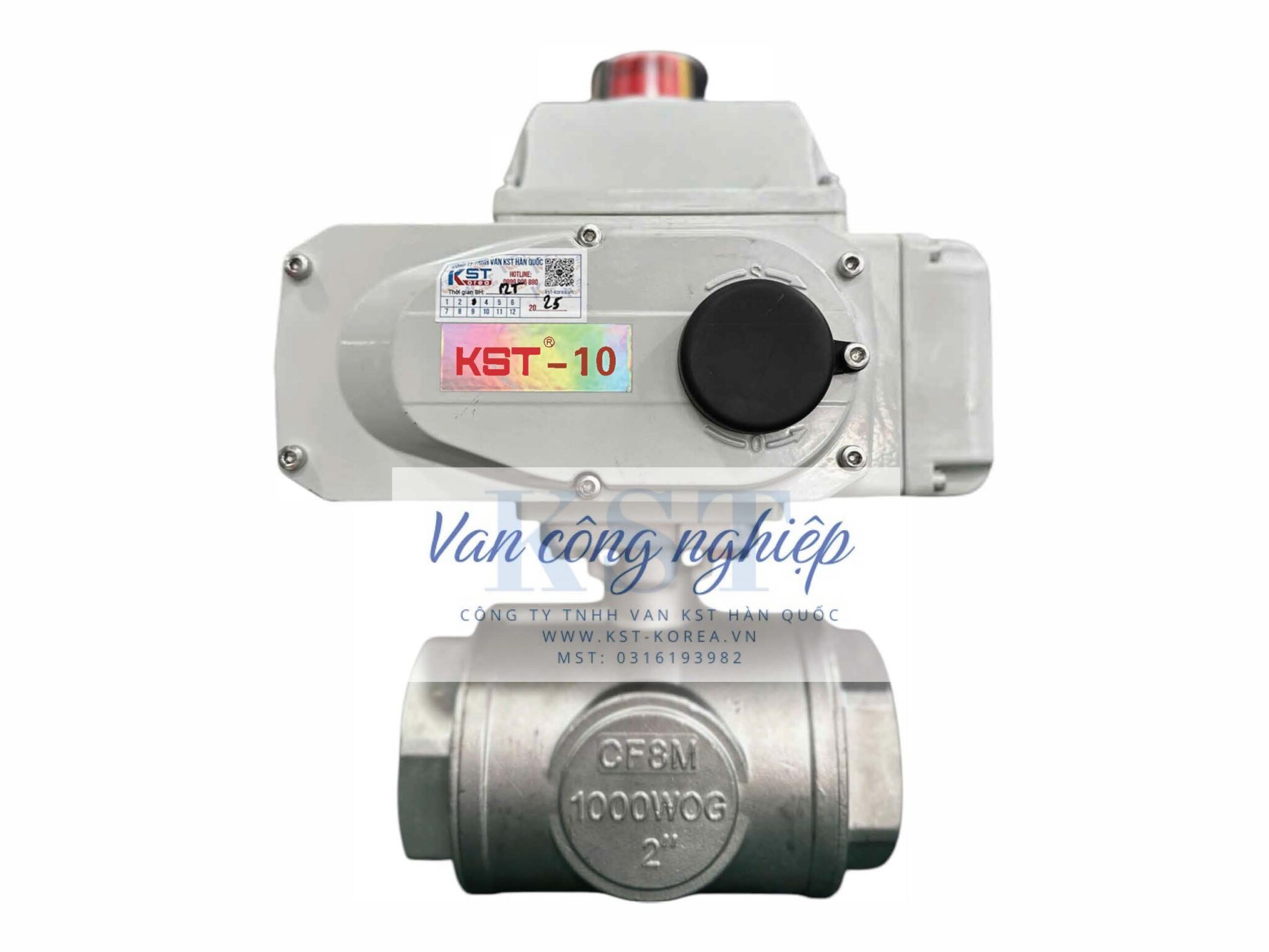 Van Bi Điều Khiển Điện KST – KST KOREA (VIETNAM) VALVE
